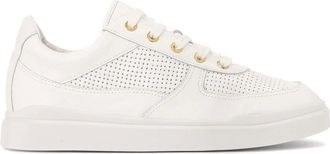 Kazar Femme, Chaussures, Blanc, Taille: 40 EU Baskets blanches en cuir perfor&eacute;