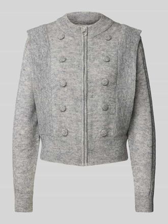 Lollys Laundry Strickjacke mit Rei&szlig;verschluss Modell Novia