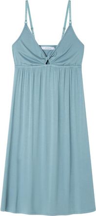 Women'secret Damen Short Nightdress Maternity 2 Nachthemd, grün, 38
