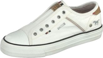 Mustang Jeans Mustang Damen Canvas Sneaker Wei&szlig; EU 41