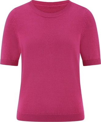 Peter Hahn Rundhals-Twinset Peter Hahn pink