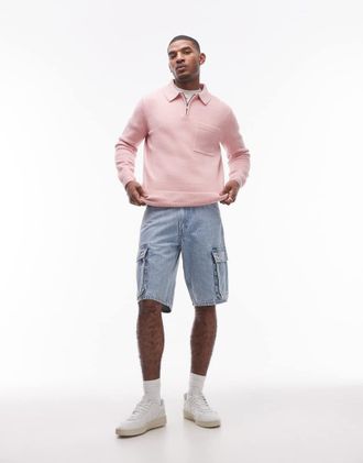 Levi's 478 - Short cargo en jean - Bleu d&eacute;lav&eacute;