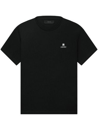 Amiri T-Shirt mit Monogramm-Print - Schwarz