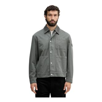 Marc O'Polo Shirt Jacket - - Jackets - Herren - Gr&uuml;n - S