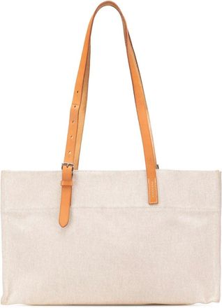 Herm&egrave;s Shopper - Toile Etriviere Elan - Gr. unisize - in Braun - f&uuml;r Damen