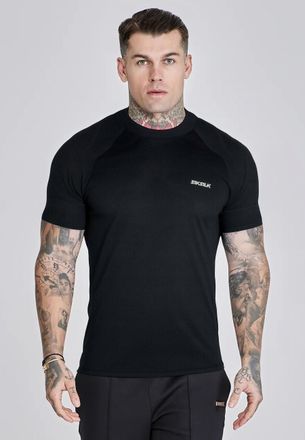 Siksilk Herren Schwarzes Tech T-Shirt XXL