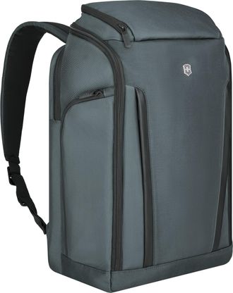 Victorinox by Swiss Army Altmont Professional Fliptop Laptop-Rucksack, Backpack mit Laptopfach, Damen/Herren, 26 x 33 x 49 cm, 26 l, Grau/Gr&uuml;n