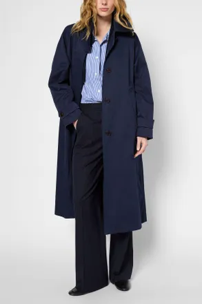 Gerard Darel Imperm&eacute;able droit - CAROLINA - Marine