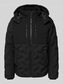 Tom Tailor Regular Fit Jacke mit abnehmbarer Kapuze