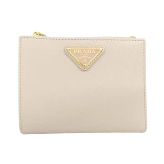 Prada Pre-owned City Calf Wallet - - Pre-owned - Damen - Beige - ONE SIZE