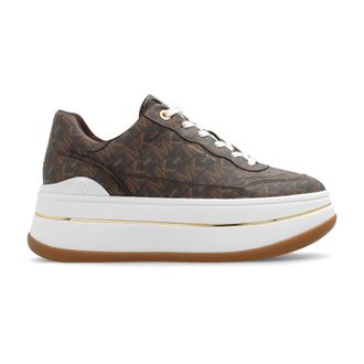 Michael Kors Hayes Plateausneaker - - Shoes - Damen - Braun - 38 1/2 EU