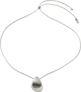 Dansk Copenhagen Femme, Accessoires, Gris, Taille: ONE Size Collier Ines Ajustable