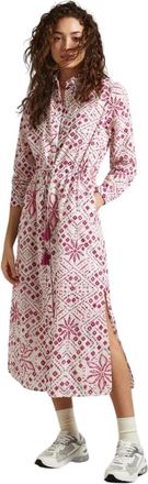 Pepe Jeans London Damen Paz Kleid, Weiß (Mousse White), S