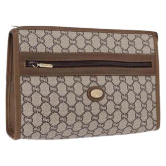 Gucci Pre-owned Vintage Clutch Bag - - Pre-owned - Damen - Beige - ONE SIZE