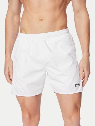 HUGO BOSS Badeshorts Swordfish 50554613 Hellbeige Regular Fit