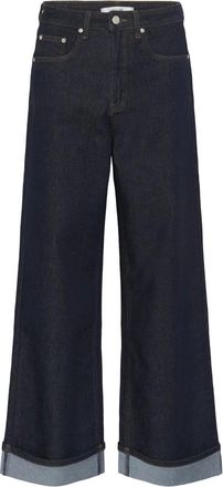 Gestuz Femme, Jeans, Bleu, Taille: W25 GZsara HW Wide Jeans Unwashed