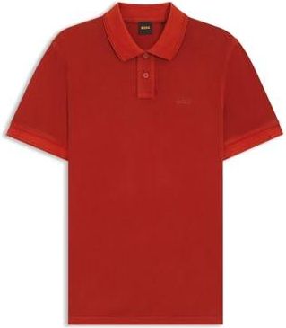 BOSS Hommes Prime Polo en piqu&eacute; de Coton avec Logo imprim&eacute;