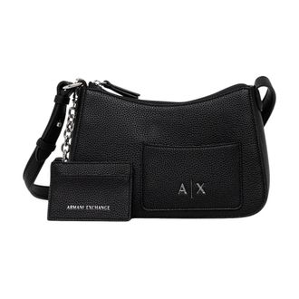 A|X Armani Exchange Umh&auml;ngetasche mit Rei&szlig;verschluss - - Bags - Damen - Schwarzk - ONE SIZE