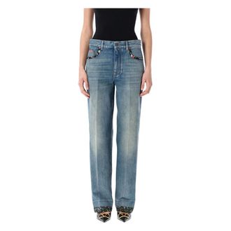 Valentino Garavani Femme, Jeans, Bleu, Taille: W27 Pantalon en denim
