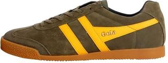 Gola Mixte Harrier Baskets, Khaki/Sun/Black, 40 EU