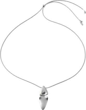 Dansk Copenhagen Frida Verstellbare Lange Halskette - - Accessories - Damen - Grau - ONE SIZE