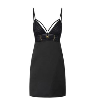Elisabetta Franchi Damen, Kleider, Schwarzk, LGr&ouml;&szlig;e