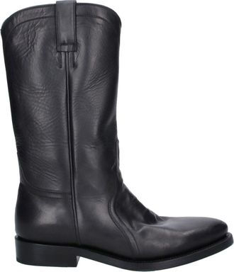 Jil Sander Leder Stiefeletten