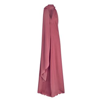 Cortana Farah- wandelbares Kleid aus rosa Seide- - - Dresses - Damen - Rosa - L