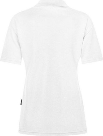 Greiff Poloshirt Greiff SHIRTS Damen Poloshirt Kurzarm Polokragen Regular-Fit Wei&szlig;