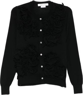 Comme Des Garçons cardigan en laine - Noir