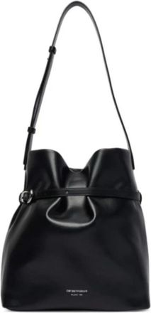 Emporio Armani Femme, Sacs, Noir, Taille: ONE Size Buckle Shoulder Bag