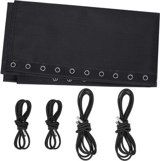 NUOBESTY Hohopeti Gravity Chair Ersatzstoff mit Elastischen Seilen Strapazierf&auml;higes Atmungsaktives Reparaturset f&uuml;r Garten Liegestuhl Outdoor Bungee Recliner 