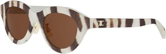 Celine Triomphe Mini Sonnenbrille - - Accessories - unisex - Mehrfarbig - 49 MM