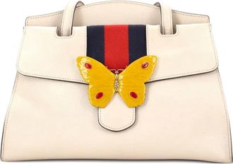 Gucci Totem Top Handle Bag Leather Medium tote bag - Nude