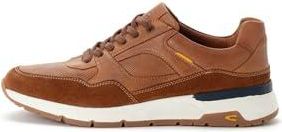 Camel Active Chaussures à lacets pour homme en cuir plein, Cognac 470, 43 EU