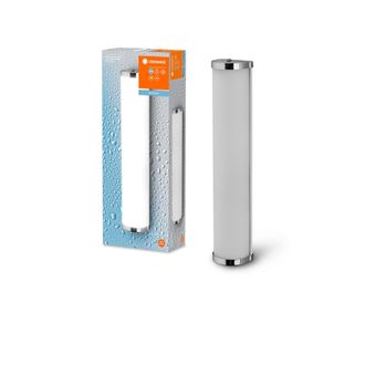 Ledvance BATHROOM CLASSIC CYLINDER Badezimmer-Wandleuchte 455mm, Chrom, E14-Sockel, kann mit smarter Lampe bestückt werden, hochwertige Verarbeitung, Zylinderf