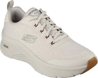 Skechers Herren Arch Fit DLux Sumner Sneaker, Off White Mesh Synthetik, 41 EU