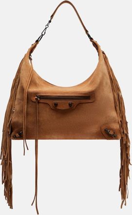 Balenciaga Sac Le City Medium en daim