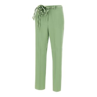 Marella Femme, Pantalons, Vert, Taille: 46 FR Lello Pantalons