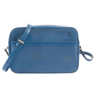 Louis Vuitton unisex, Pre-owned, Bleu, Taille: ONE Size Sac bandouli&egrave;re Epi Vintage Pre-owned