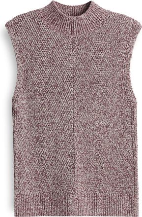 OPUS Damen Pullover | POHILO Slim Stricktop aus nachhaltigem Cotton Mix Cassis, 38