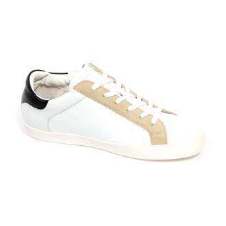 Moschino Love Leder Sneaker mit Strass-Details - - Shoes - Damen - Wei&szlig; - 37 EU