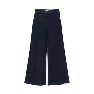 Via Masini 80 Wide Jeans - - Jeans - Damen - Blau - 2XS