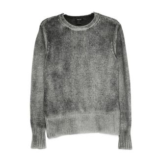 Avant Toi Round-Neck Strickwaren - - Knitwear - Damen - Grau - 2XS
