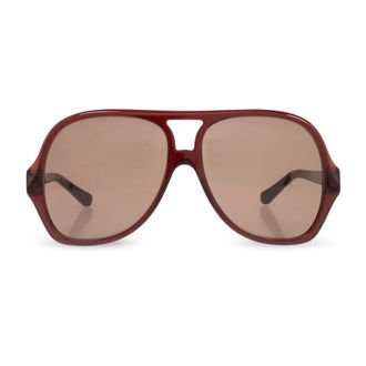 Chlo&eacute; Salom&eacute; Sonnenbrille - - Accessories - Damen - Rot - ONE SIZE