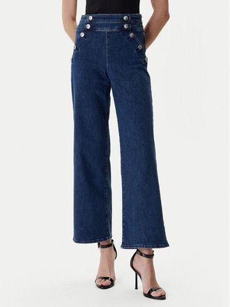 Guess Jeans W6RA3R D0910 Dunkelblau Wide Leg