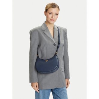 Pinko Handtasche PINKO Half Moon Mini Fl Al 25-26 PLTT 102790 A0F1 Dunkelblau