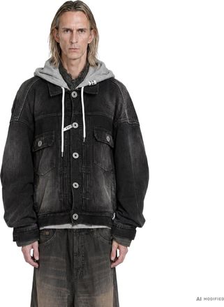 Miharayasuhiro Triple Layered Denim Jacket