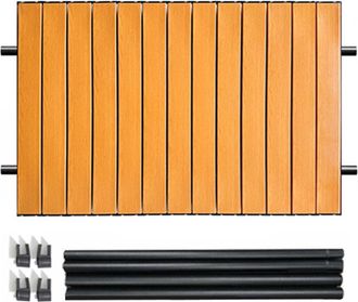 Generic Gartenwagen-Karte - Faltbare Flächen, Camping-Tischbefestigung | Picknick-Schreibtisch-Plattform leicht langlebig, Reisezubehör für Outdoor-Grills