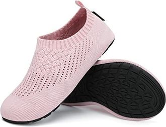 Saguaro Chaussons Homme Femme Pantoufles Eté Antidérapantes Slipper Atmungsaktiv Léger, Rose antique 38/39EU